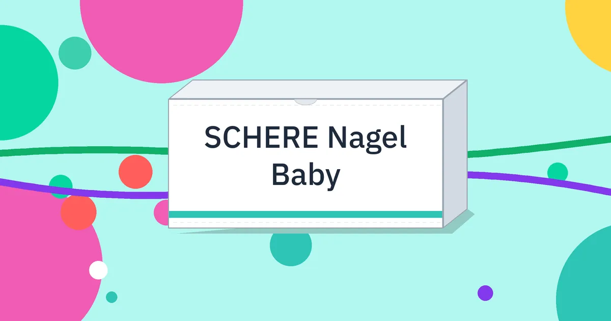 Symbolbild: Packung mit der Aufschrift SCHERE Nagel Baby (PZN 04849896) – Verfügbarkeit und Bezug in Apotheken in Frankfurt am Main