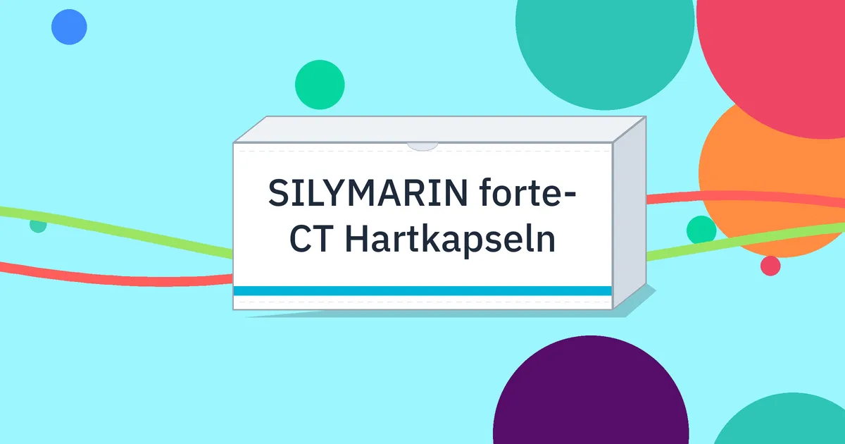 Symbolbild: Packung mit der Aufschrift SILYMARIN forte-CT Hartkapseln (PZN 04191333) – Verfügbarkeit und Bezug in Apotheken in Frankfurt am Main