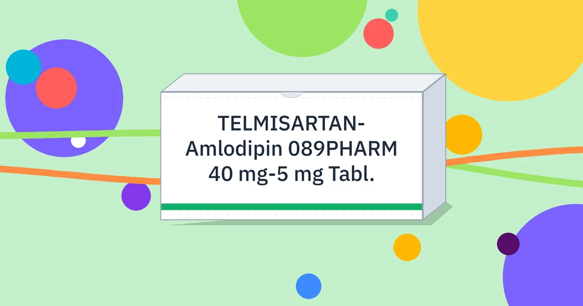 Symbolbild: Packung mit der Aufschrift TELMISARTAN-Amlodipin 089PHARM 40 mg-5 mg Tabl. (PZN 18500849) – Verfügbarkeit und Bezug in Apotheken in Frankfurt am Main