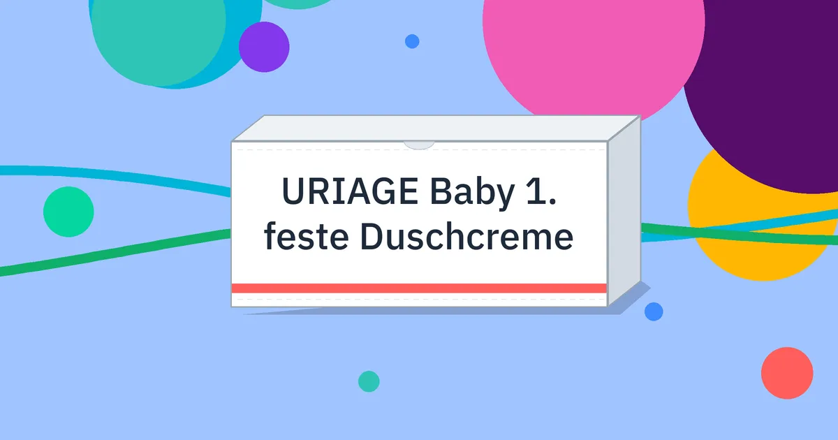 Symbolbild: Packung mit der Aufschrift URIAGE Baby 1. feste Duschcreme (PZN 17557103) – Verfügbarkeit und Bezug in Apotheken in Frankfurt am Main