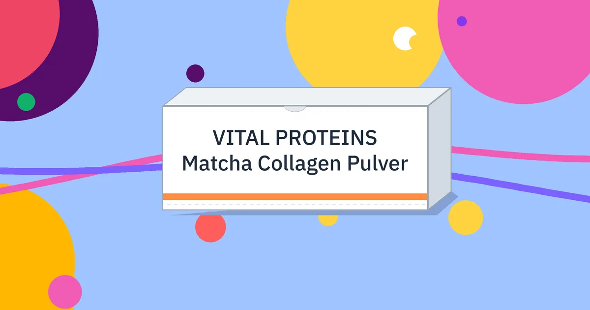 Symbolbild: Packung mit der Aufschrift VITAL PROTEINS Matcha Collagen Pulver (PZN 16933633) – Verfügbarkeit und Bezug in Apotheken in Frankfurt am Main