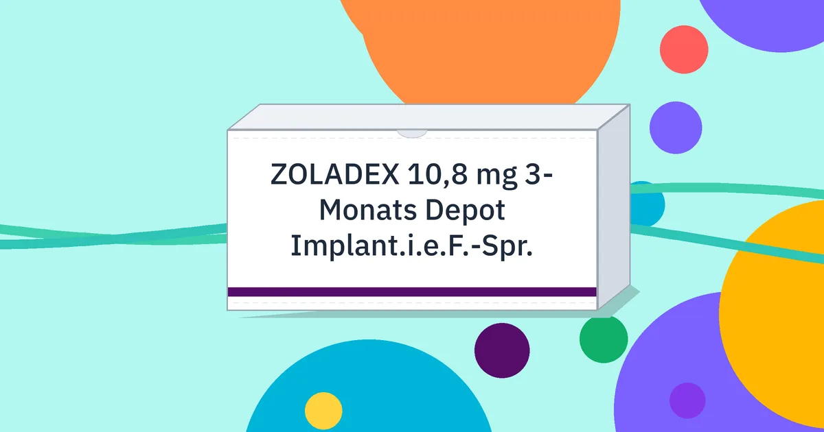 Symbolbild: Packung mit der Aufschrift ZOLADEX 10,8 mg 3-Monats Depot Implant.i.e.F.-Spr. (PZN 16017847) – Verfügbarkeit und Bezug in Apotheken in Frankfurt am Main