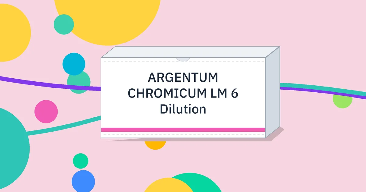 Symbolbild: Packung mit der Aufschrift ARGENTUM CHROMICUM LM 6 Dilution (PZN 13389330) – Verfügbarkeit und Bezug in Apotheken in Frankfurt am Main
