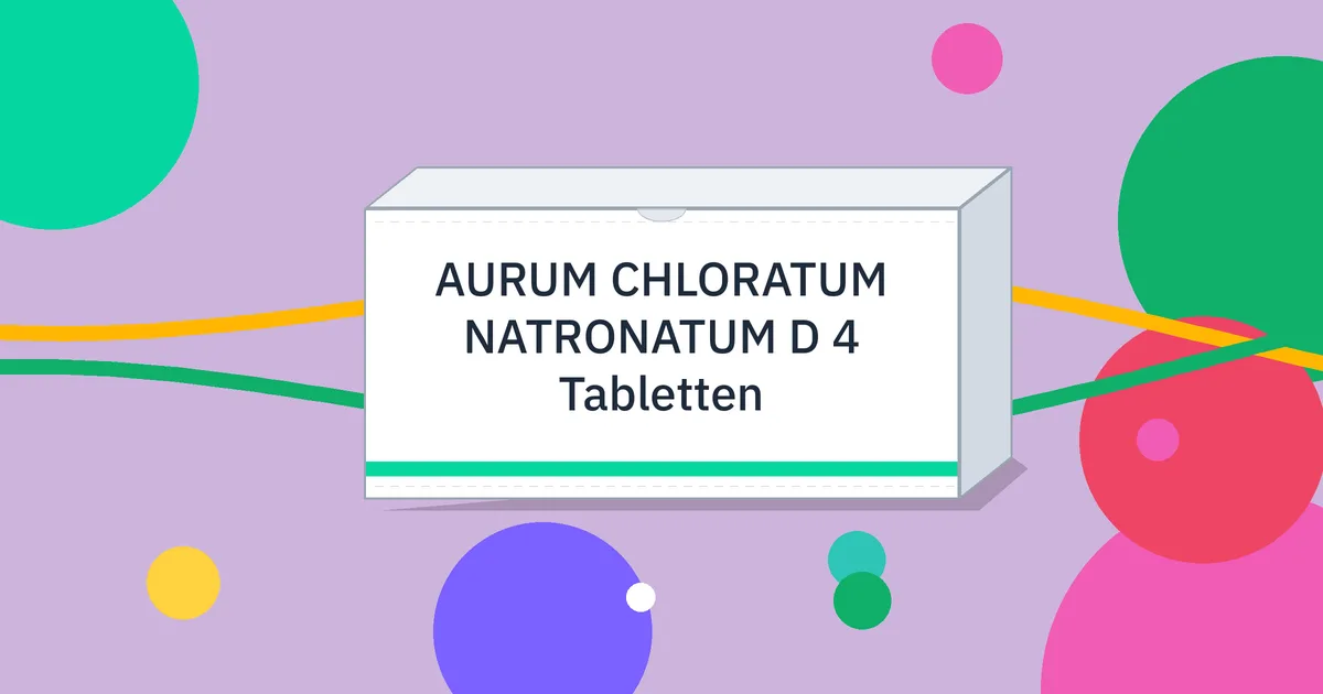 Symbolbild: Packung mit der Aufschrift AURUM CHLORATUM NATRONATUM D 4 Tabletten (PZN 02626235) – Verfügbarkeit und Bezug in Apotheken in Frankfurt am Main