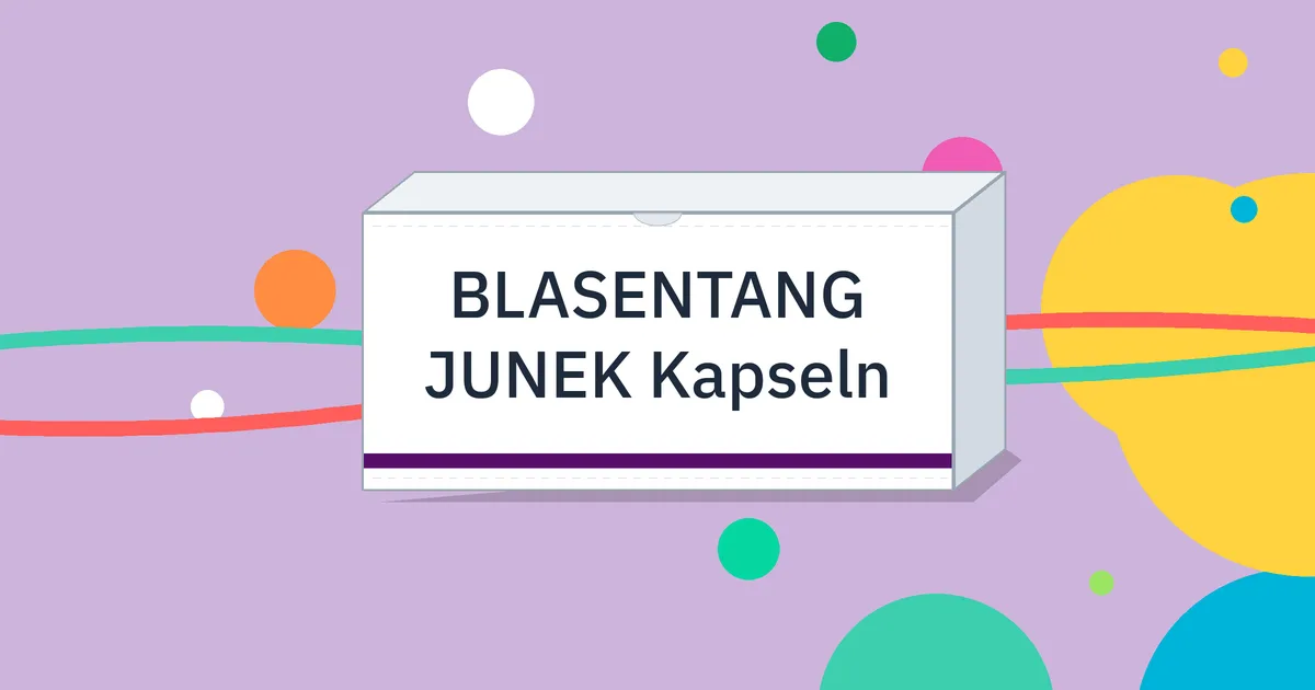 Symbolbild: Packung mit der Aufschrift BLASENTANG JUNEK Kapseln (PZN 01104894) – Verfügbarkeit und Bezug in Apotheken in Frankfurt am Main