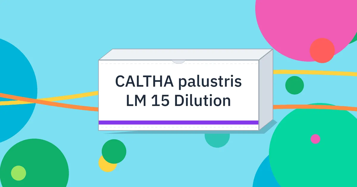 Symbolbild: Packung mit der Aufschrift CALTHA palustris LM 15 Dilution (PZN 13411621) – Verfügbarkeit und Bezug in Apotheken in Frankfurt am Main