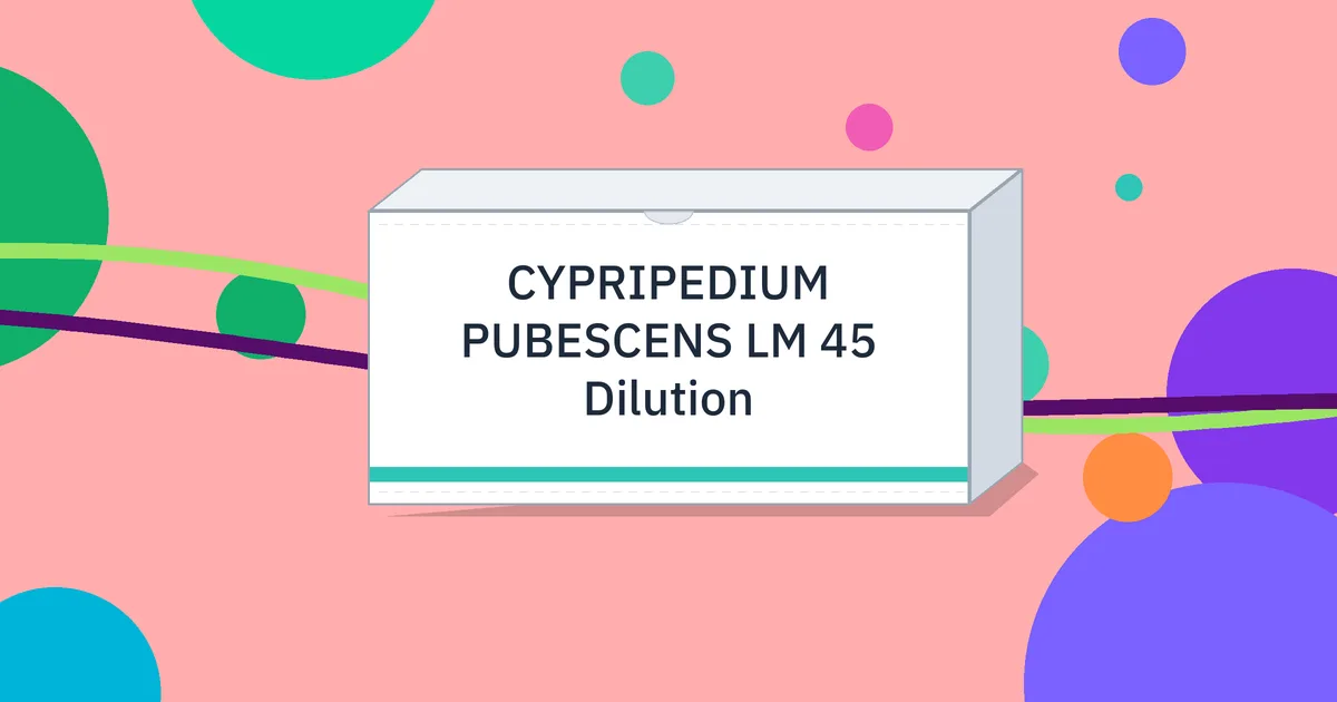 Symbolbild: Packung mit der Aufschrift CYPRIPEDIUM PUBESCENS LM 45 Dilution (PZN 13460298) – Verfügbarkeit und Bezug in Apotheken in Frankfurt am Main