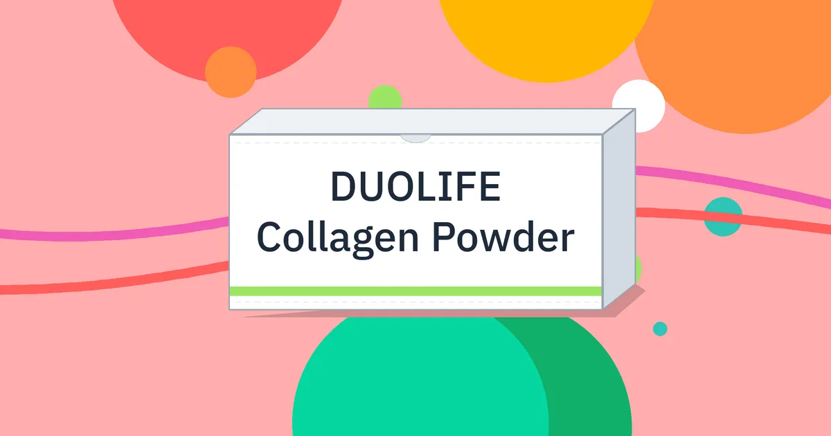 Symbolbild: Packung mit der Aufschrift DUOLIFE Collagen Powder (PZN 18723897) – Verfügbarkeit und Bezug in Apotheken in Frankfurt am Main