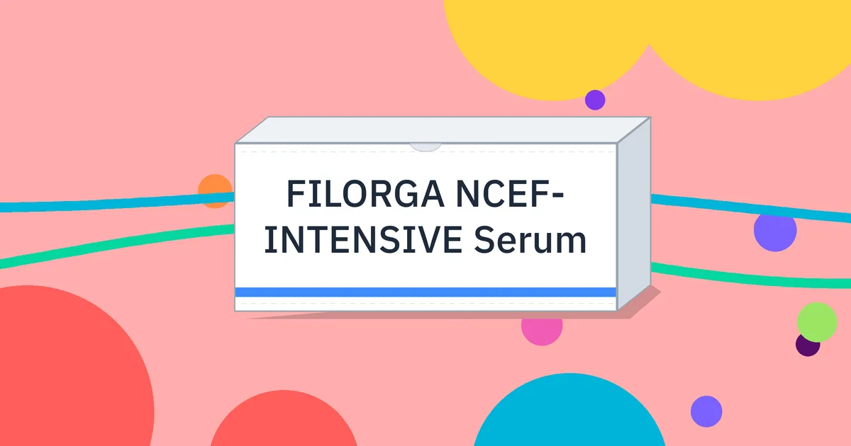 Symbolbild: Packung mit der Aufschrift FILORGA NCEF-INTENSIVE Serum (PZN 18898740) – Verfügbarkeit und Bezug in Apotheken in Frankfurt am Main