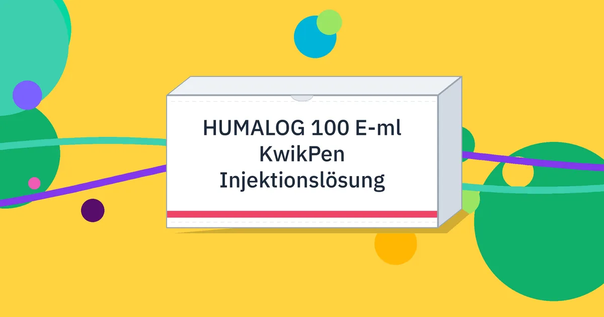 Symbolbild: Packung mit der Aufschrift HUMALOG 100 E-ml KwikPen Injektionslösung (PZN 20399984) – Verfügbarkeit und Bezug in Apotheken in Frankfurt am Main
