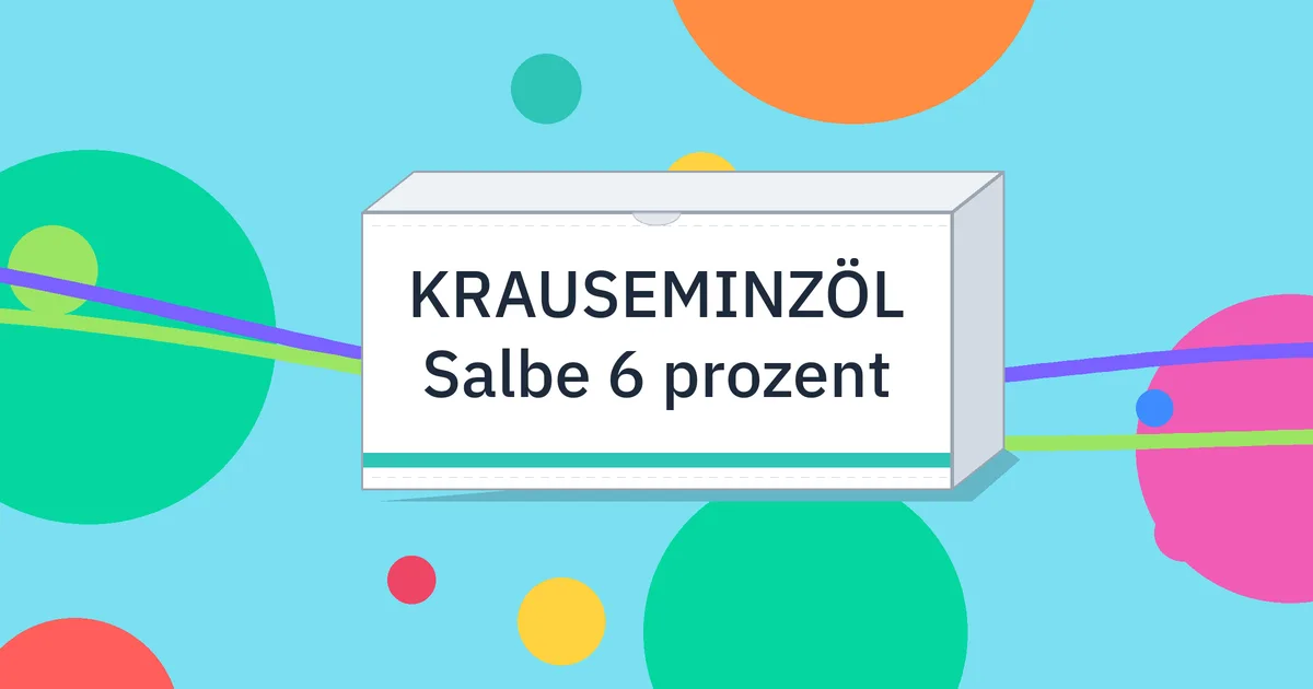 Symbolbild: Packung mit der Aufschrift KRAUSEMINZÖL Salbe 6 prozent (PZN 16673735) – Verfügbarkeit und Bezug in Apotheken in Frankfurt am Main