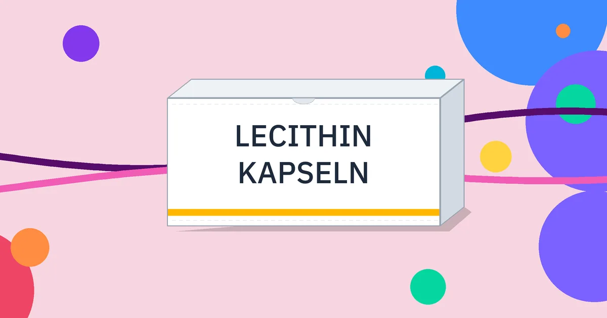 Symbolbild: Packung mit der Aufschrift LECITHIN KAPSELN (PZN 00004713) – Verfügbarkeit und Bezug in Apotheken in Frankfurt am Main