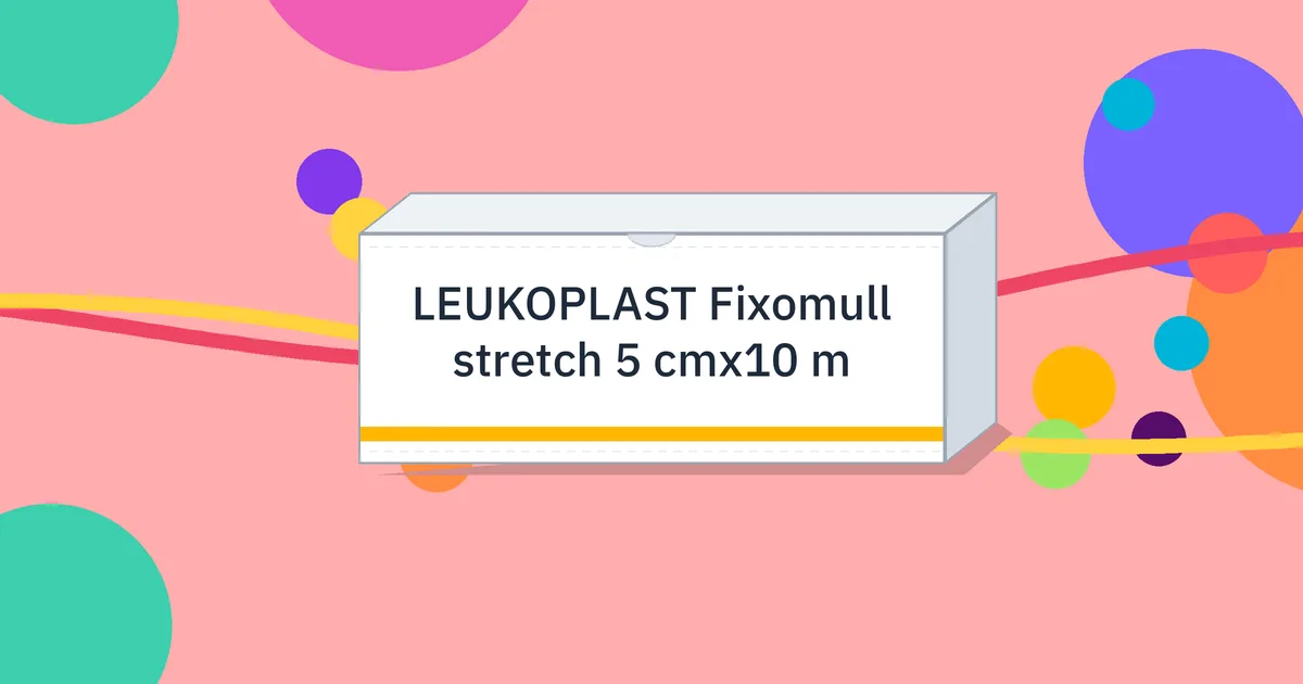 Symbolbild: Packung mit der Aufschrift LEUKOPLAST Fixomull stretch 5 cmx10 m (PZN 17515748) – Verfügbarkeit und Bezug in Apotheken in Frankfurt am Main