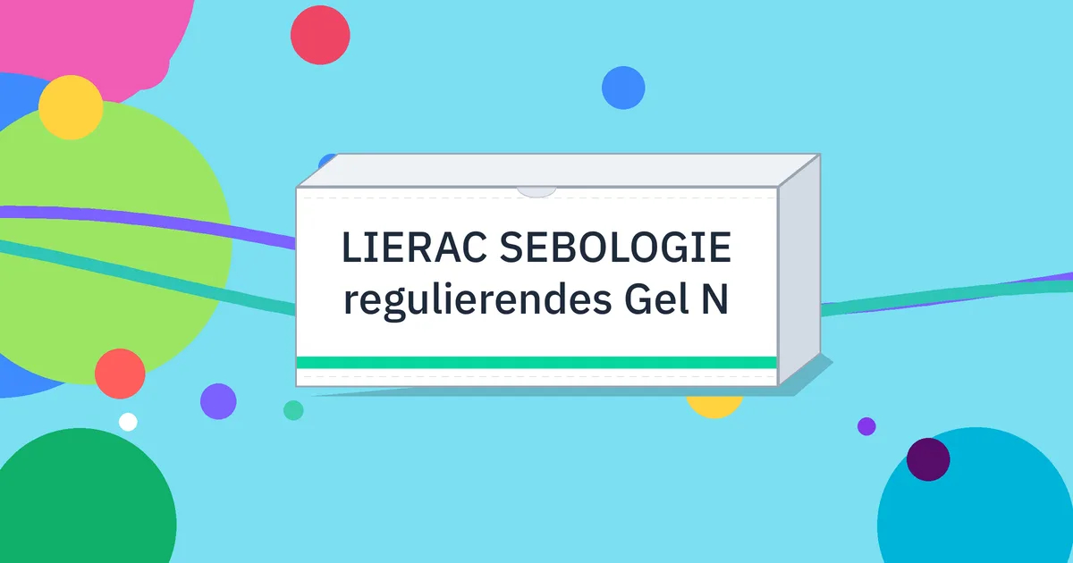 Symbolbild: Packung mit der Aufschrift LIERAC SEBOLOGIE regulierendes Gel N (PZN 14042806) – Verfügbarkeit und Bezug in Apotheken in Frankfurt am Main