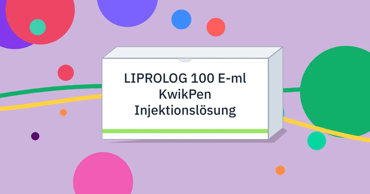 Symbolbild: Packung mit der Aufschrift LIPROLOG 100 E-ml KwikPen Injektionslösung (PZN 07359810) – Verfügbarkeit und Bezug in Apotheken in Frankfurt am Main