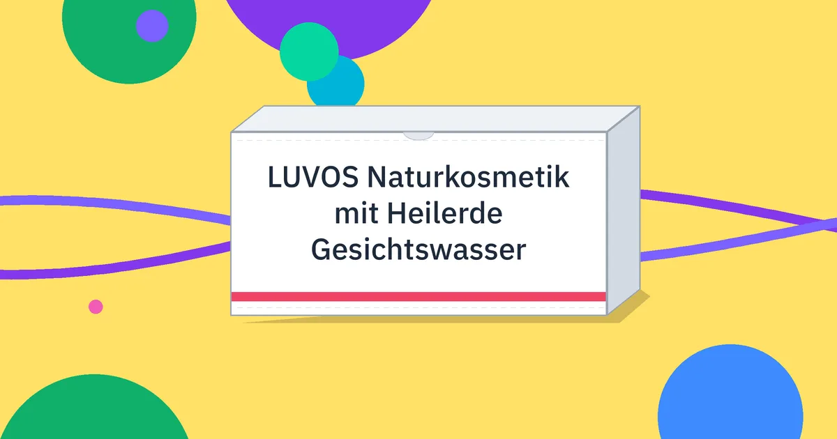 Symbolbild: Packung mit der Aufschrift LUVOS Naturkosmetik mit Heilerde Gesichtswasser (PZN 06129427) – Verfügbarkeit und Bezug in Apotheken in Frankfurt am Main