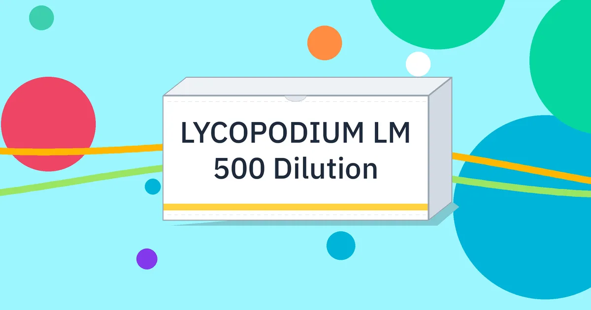 Symbolbild: Packung mit der Aufschrift LYCOPODIUM LM 500 Dilution (PZN 13693849) – Verfügbarkeit und Bezug in Apotheken in Frankfurt am Main