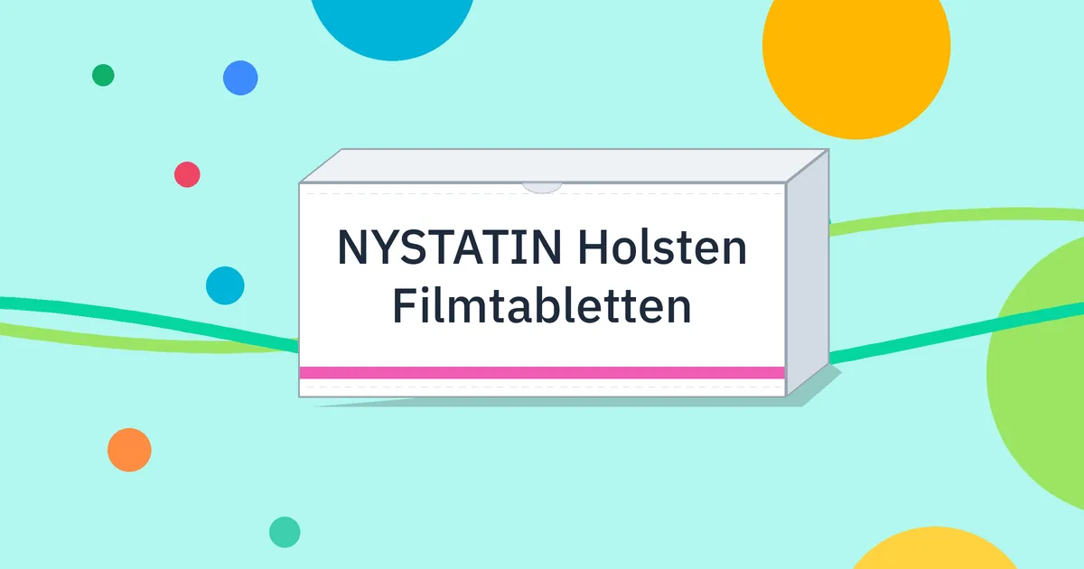 Symbolbild: Packung mit der Aufschrift NYSTATIN Holsten Filmtabletten (PZN 00032572) – Verfügbarkeit und Bezug in Apotheken in Frankfurt am Main