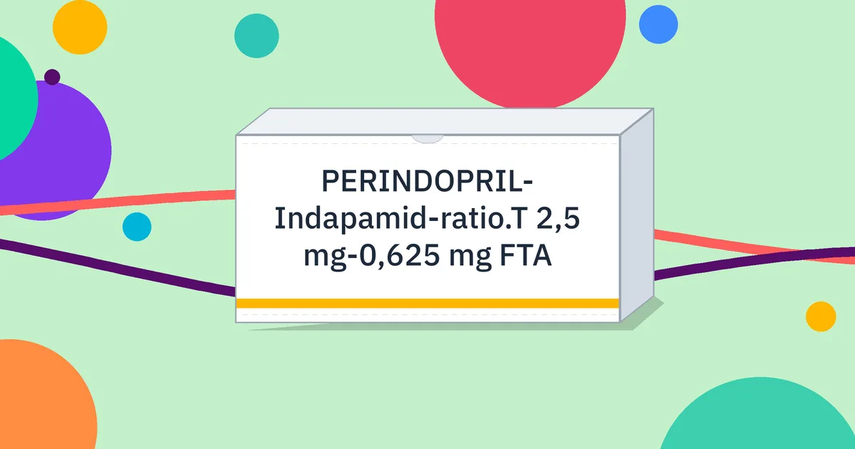 Symbolbild: Packung mit der Aufschrift PERINDOPRIL-Indapamid-ratio.T 2,5 mg-0,625 mg FTA (PZN 09722947) – Verfügbarkeit und Bezug in Apotheken in Frankfurt am Main