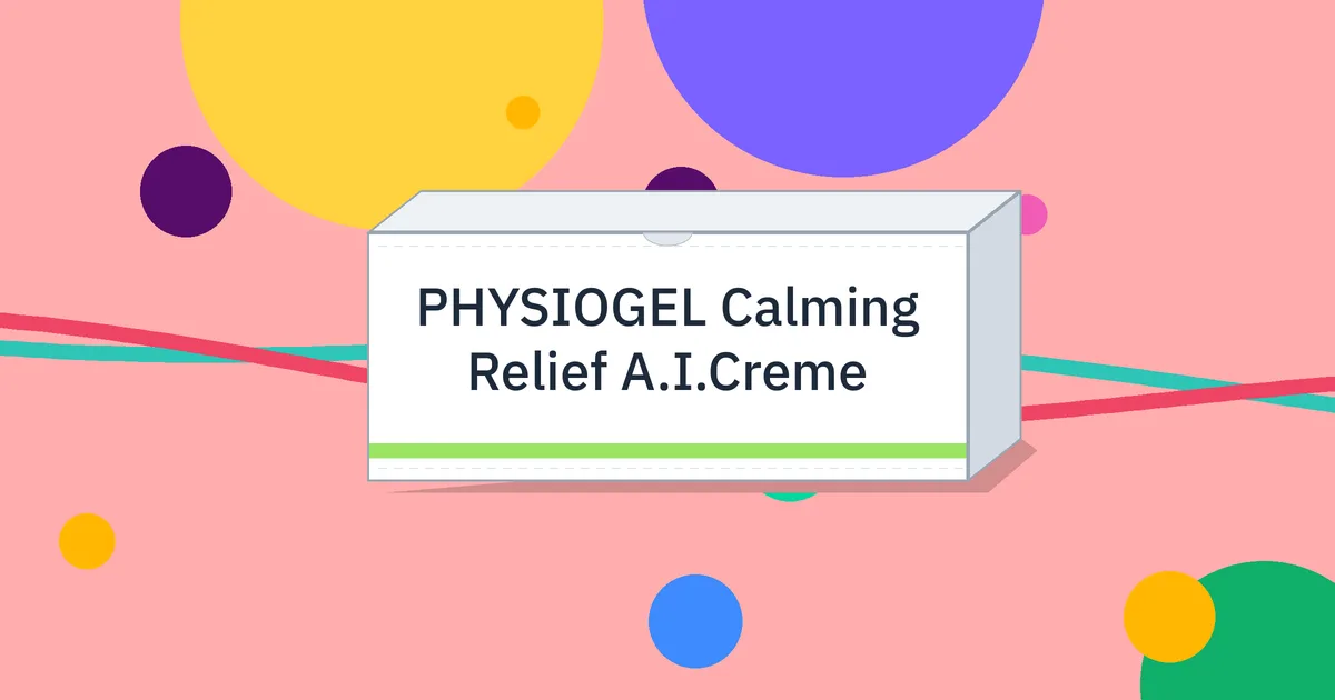 Symbolbild: Packung mit der Aufschrift PHYSIOGEL Calming Relief A.I.Creme (PZN 04357489) – Verfügbarkeit und Bezug in Apotheken in Frankfurt am Main