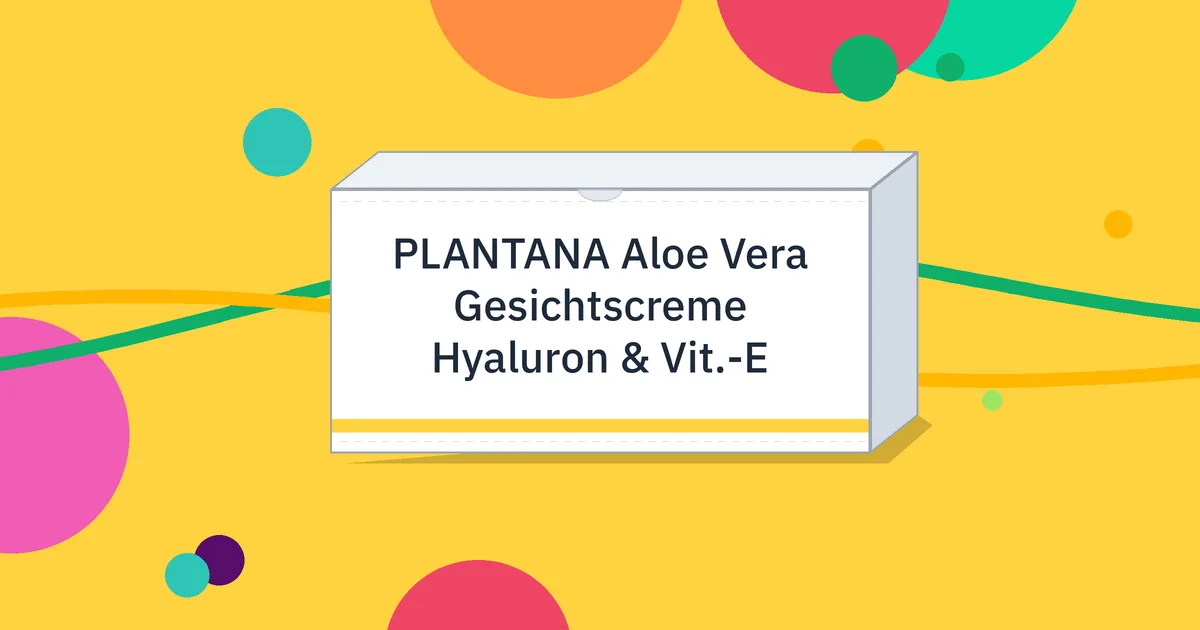 Symbolbild: Packung mit der Aufschrift PLANTANA Aloe Vera Gesichtscreme Hyaluron & Vit.-E (PZN 18232113) – Verfügbarkeit und Bezug in Apotheken in Frankfurt am Main