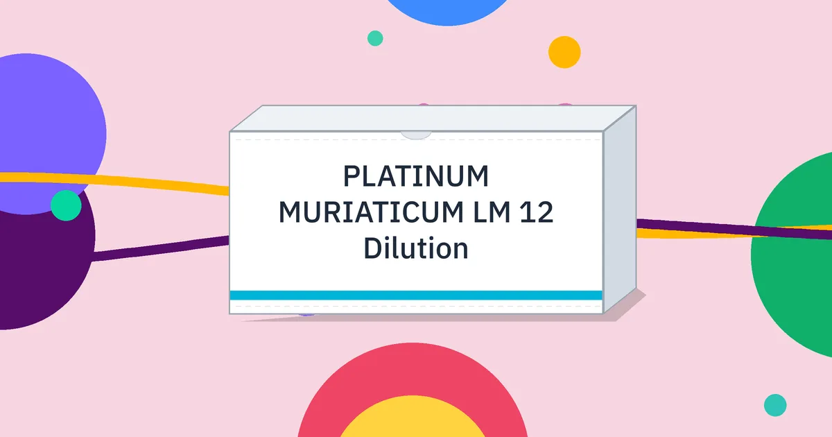 Symbolbild: Packung mit der Aufschrift PLATINUM MURIATICUM LM 12 Dilution (PZN 13648056) – Verfügbarkeit und Bezug in Apotheken in Frankfurt am Main