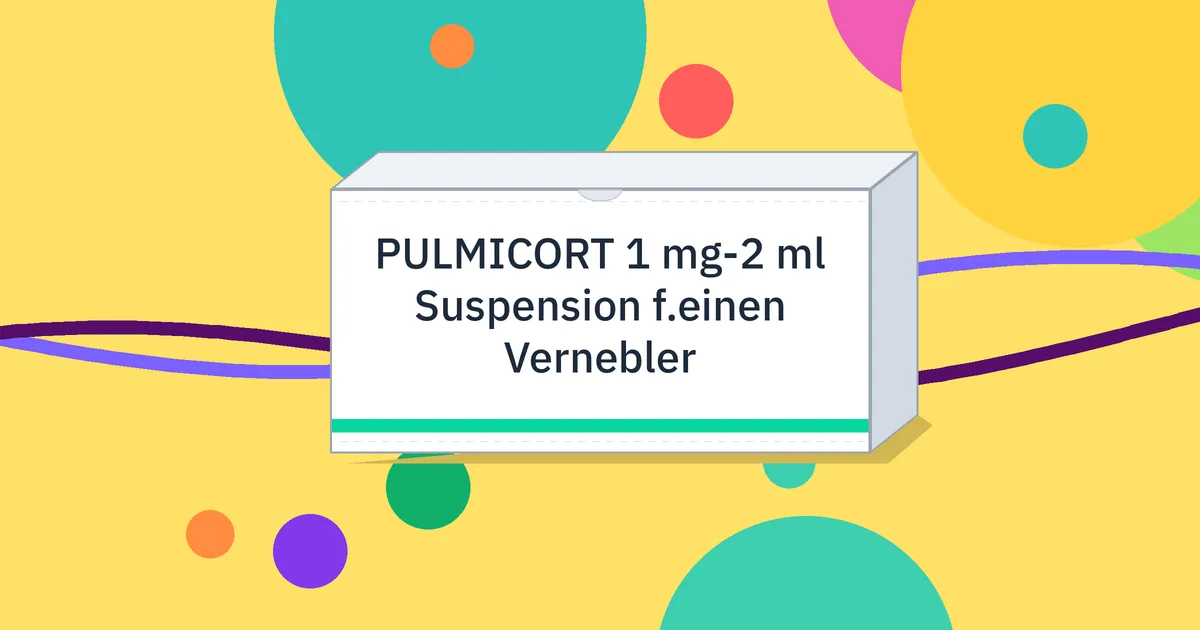 Symbolbild: Packung mit der Aufschrift PULMICORT 1 mg-2 ml Suspension f.einen Vernebler (PZN 17448236) – Verfügbarkeit und Bezug in Apotheken in Frankfurt am Main