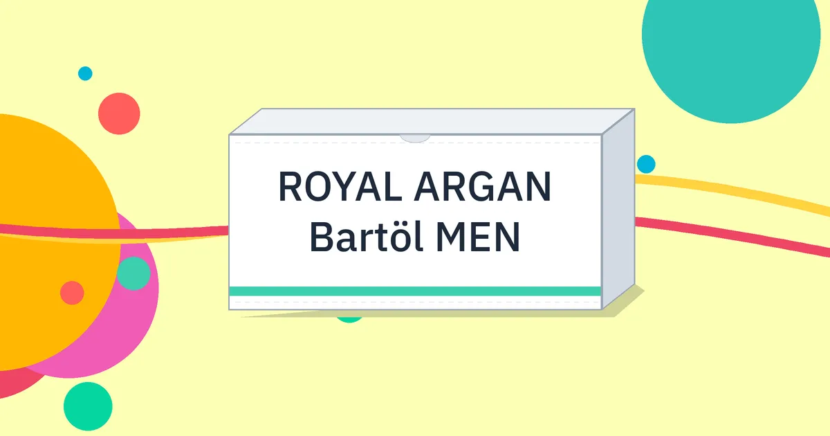 Symbolbild: Packung mit der Aufschrift ROYAL ARGAN Bartöl MEN (PZN 14062217) – Verfügbarkeit und Bezug in Apotheken in Frankfurt am Main