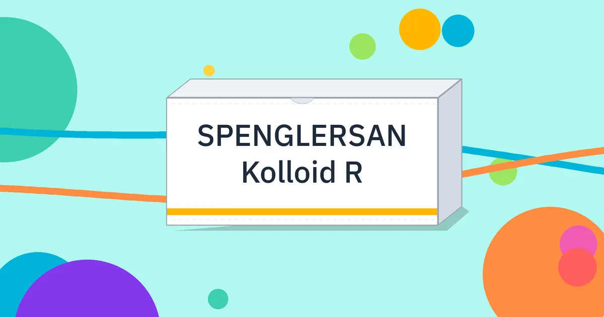 Symbolbild: Packung mit der Aufschrift SPENGLERSAN Kolloid R (PZN 01563774) – Verfügbarkeit und Bezug in Apotheken in Frankfurt am Main