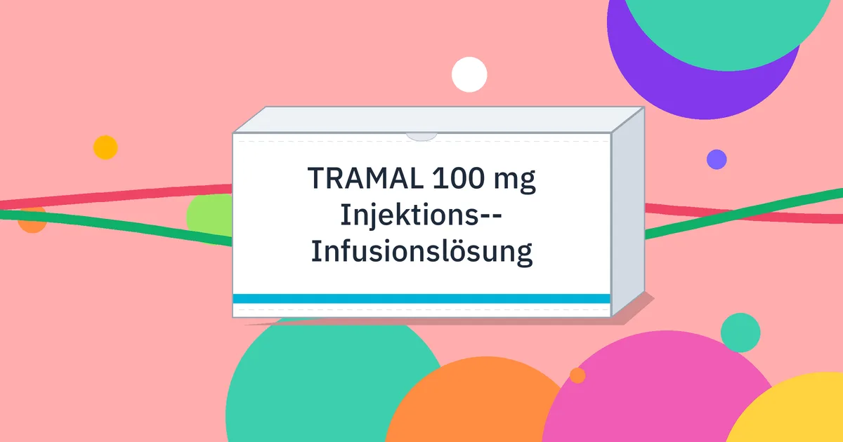 Symbolbild: Packung mit der Aufschrift TRAMAL 100 mg Injektions--Infusionslösung (PZN 02256100) – Verfügbarkeit und Bezug in Apotheken in Frankfurt am Main