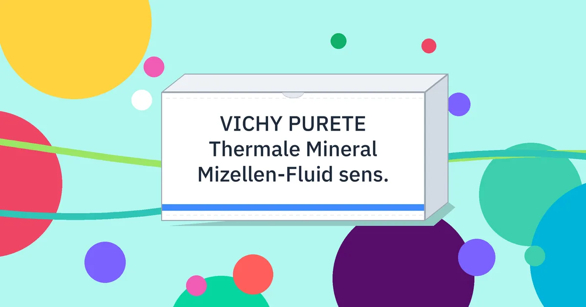 Symbolbild: Packung mit der Aufschrift VICHY PURETE Thermale Mineral Mizellen-Fluid sens. (PZN 15211240) – Verfügbarkeit und Bezug in Apotheken in Frankfurt am Main