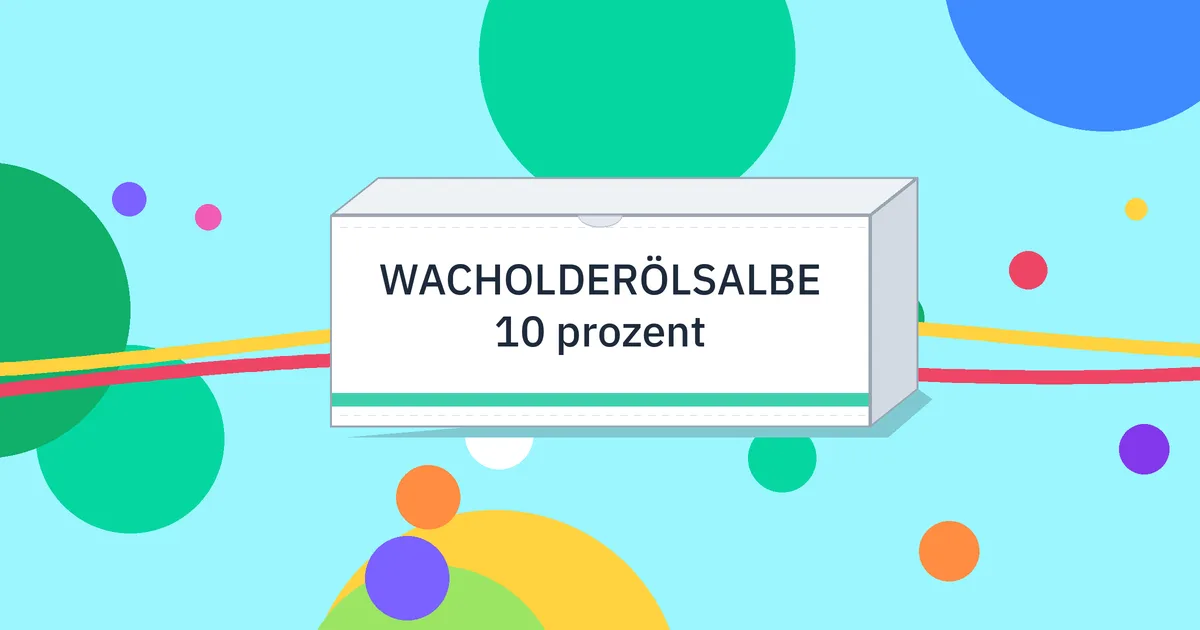 Symbolbild: Packung mit der Aufschrift WACHOLDERÖLSALBE 10 prozent (PZN 15407842) – Verfügbarkeit und Bezug in Apotheken in Frankfurt am Main