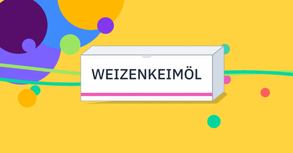 Symbolbild: Packung mit der Aufschrift WEIZENKEIMÖL (PZN 18194996) – Verfügbarkeit und Bezug in Apotheken in Frankfurt am Main