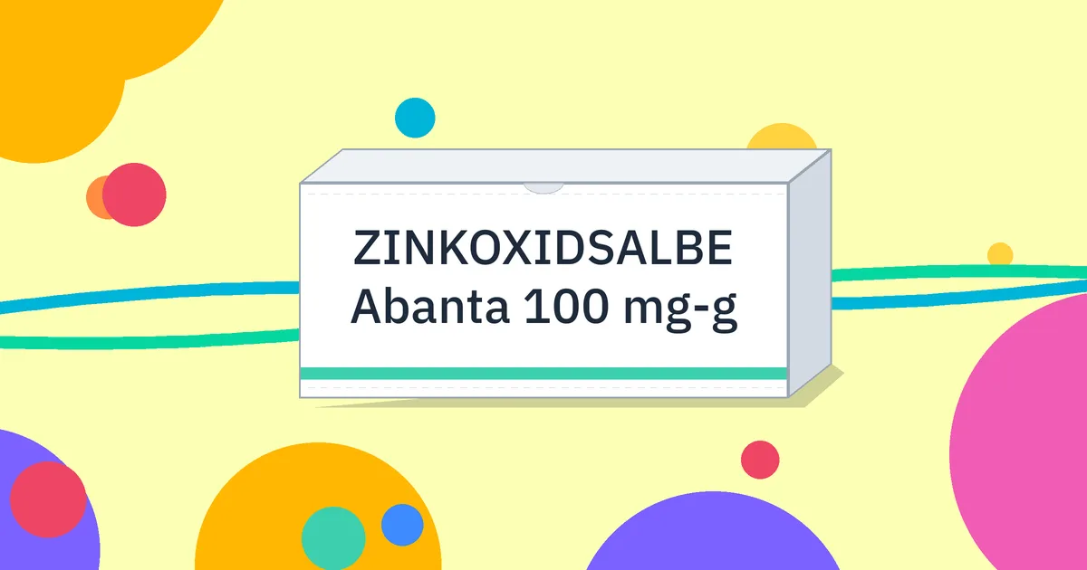 Symbolbild: Packung mit der Aufschrift ZINKOXIDSALBE Abanta 100 mg-g (PZN 19641701) – Verfügbarkeit und Bezug in Apotheken in Frankfurt am Main