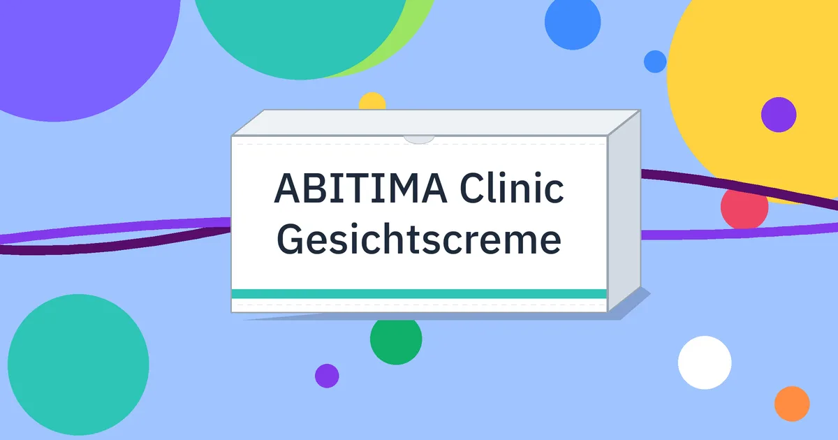 Symbolbild: Packung mit der Aufschrift ABITIMA Clinic Gesichtscreme (PZN 06812443) – Verfügbarkeit und Bezug in Apotheken in Frankfurt am Main