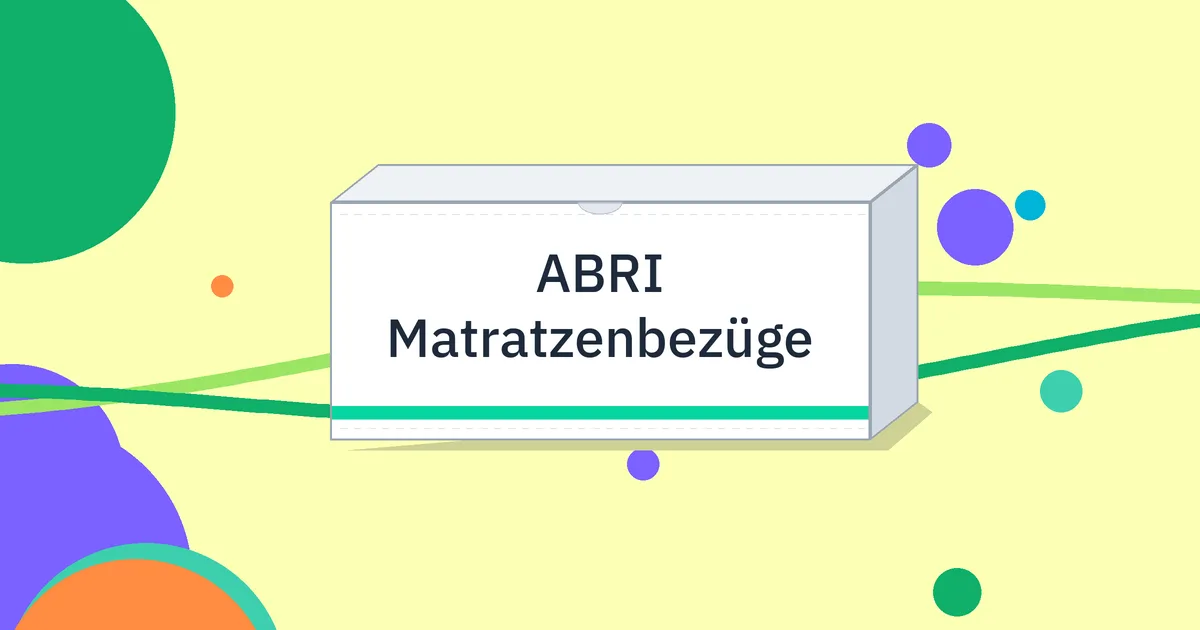 Symbolbild: Packung mit der Aufschrift ABRI Matratzenbezüge (PZN 07552820) – Verfügbarkeit und Bezug in Apotheken in Frankfurt am Main