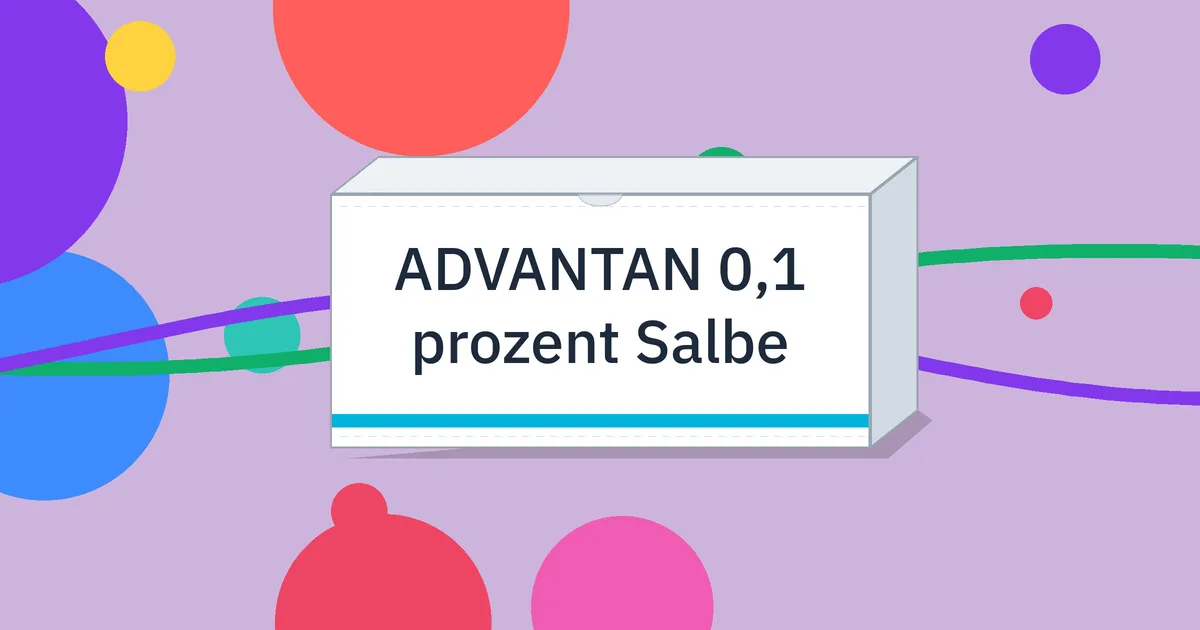 Symbolbild: Packung mit der Aufschrift ADVANTAN 0,1 prozent Salbe (PZN 04939292) – Verfügbarkeit und Bezug in Apotheken in Frankfurt am Main