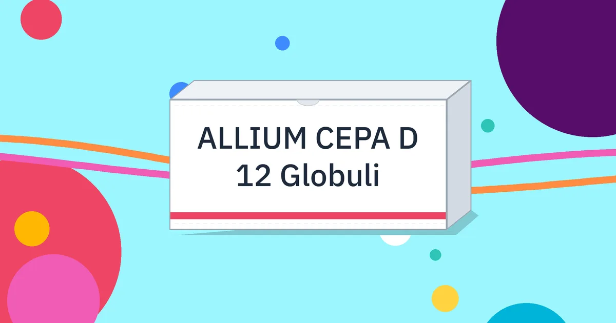 Symbolbild: Packung mit der Aufschrift ALLIUM CEPA D 12 Globuli (PZN 11280617) – Verfügbarkeit und Bezug in Apotheken in Frankfurt am Main