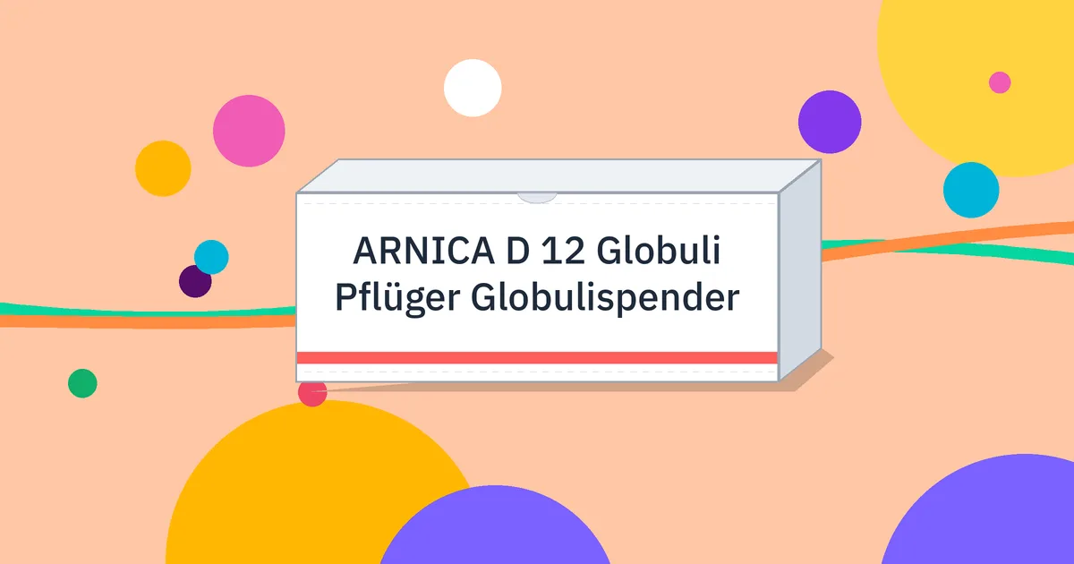 Symbolbild: Packung mit der Aufschrift ARNICA D 12 Globuli Pflüger Globulispender (PZN 18051593) – Verfügbarkeit und Bezug in Apotheken in Frankfurt am Main
