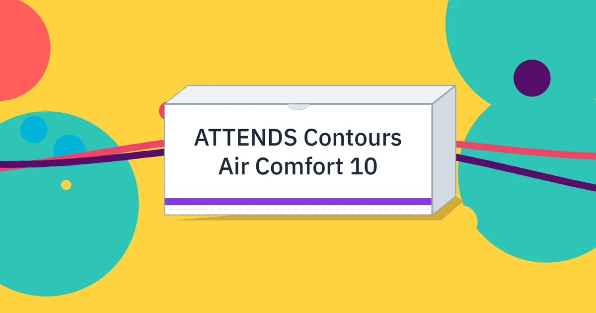 Symbolbild: Packung mit der Aufschrift ATTENDS Contours Air Comfort 10 (PZN 06810705) – Verfügbarkeit und Bezug in Apotheken in Frankfurt am Main