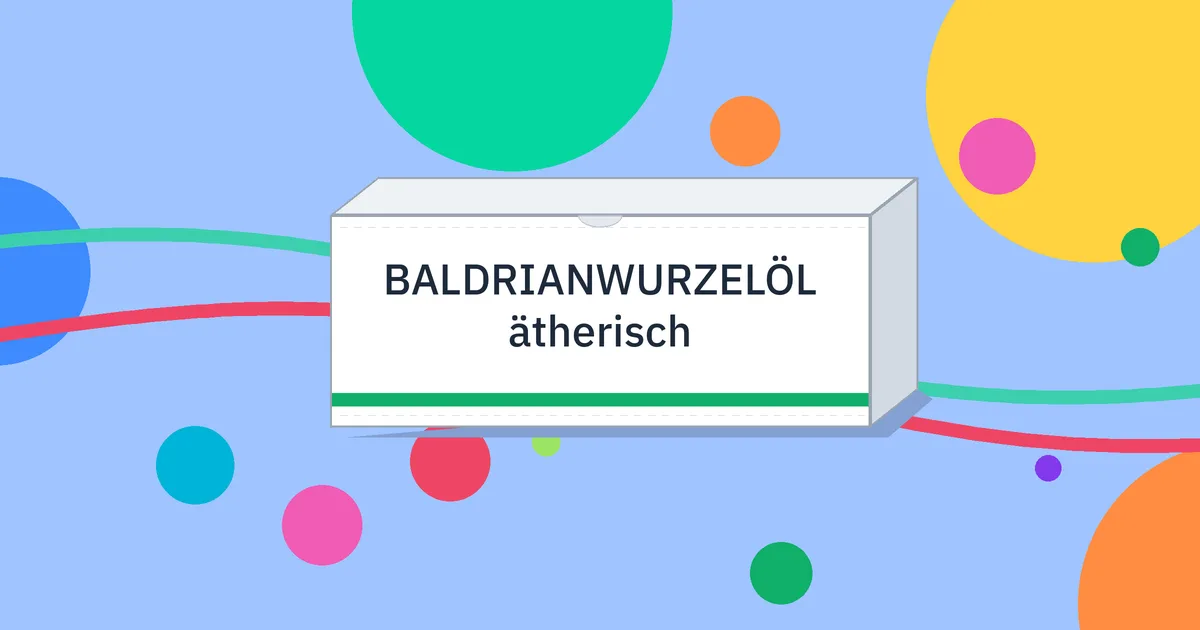 Symbolbild: Packung mit der Aufschrift BALDRIANWURZELÖL ätherisch (PZN 17157154) – Verfügbarkeit und Bezug in Apotheken in Frankfurt am Main