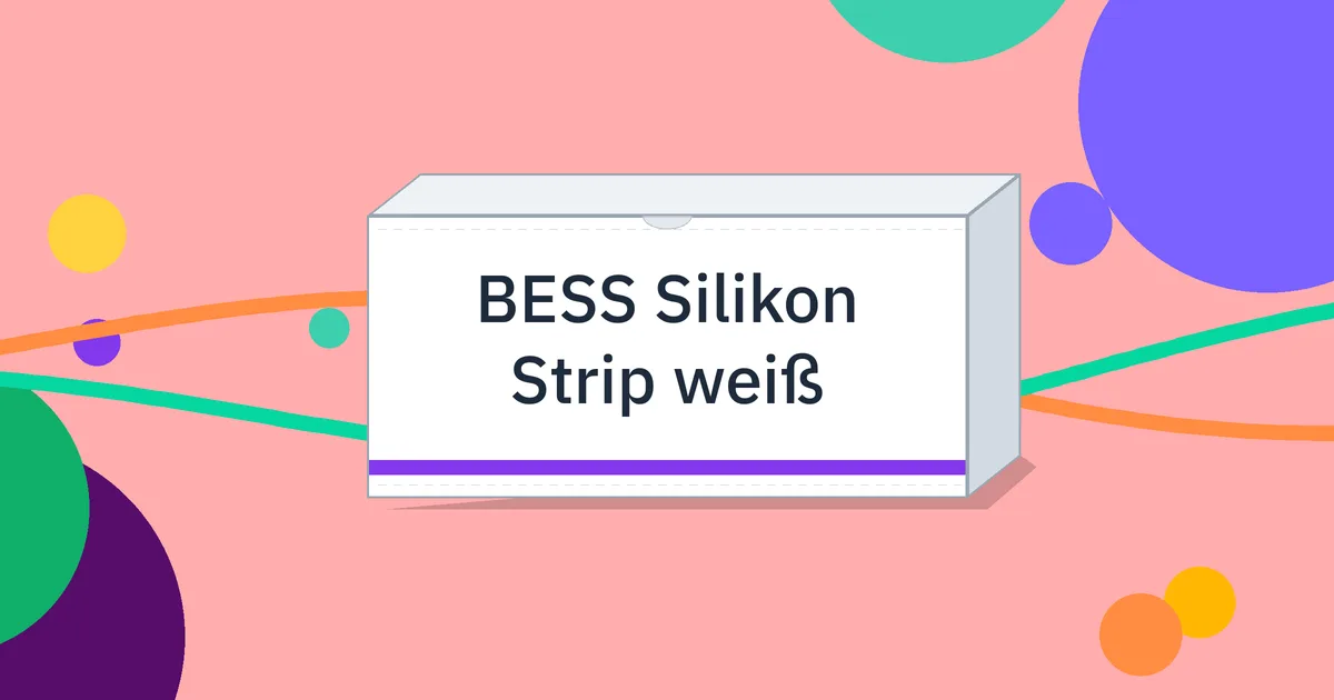 Symbolbild: Packung mit der Aufschrift BESS Silikon Strip weiß (PZN 05524417) – Verfügbarkeit und Bezug in Apotheken in Frankfurt am Main