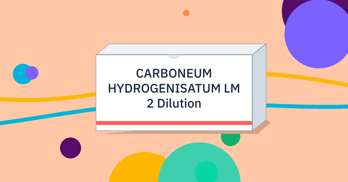 Symbolbild: Packung mit der Aufschrift CARBONEUM HYDROGENISATUM LM 2 Dilution (PZN 13428047) – Verfügbarkeit und Bezug in Apotheken in Frankfurt am Main