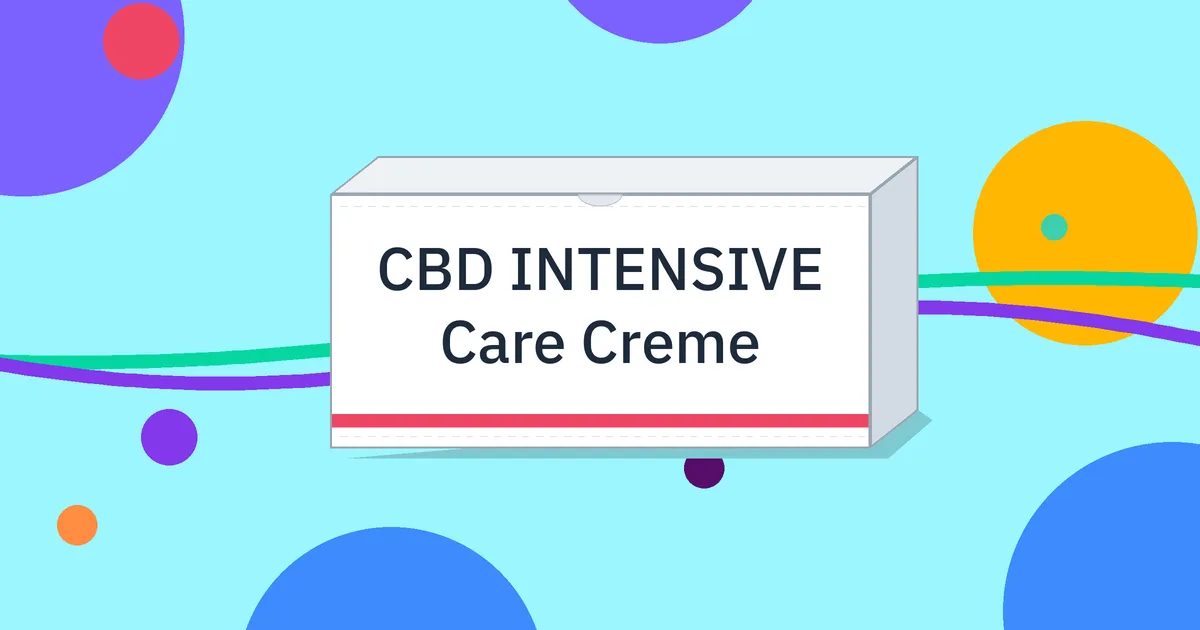 Symbolbild: Packung mit der Aufschrift CBD INTENSIVE Care Creme (PZN 16334387) – Verfügbarkeit und Bezug in Apotheken in Frankfurt am Main