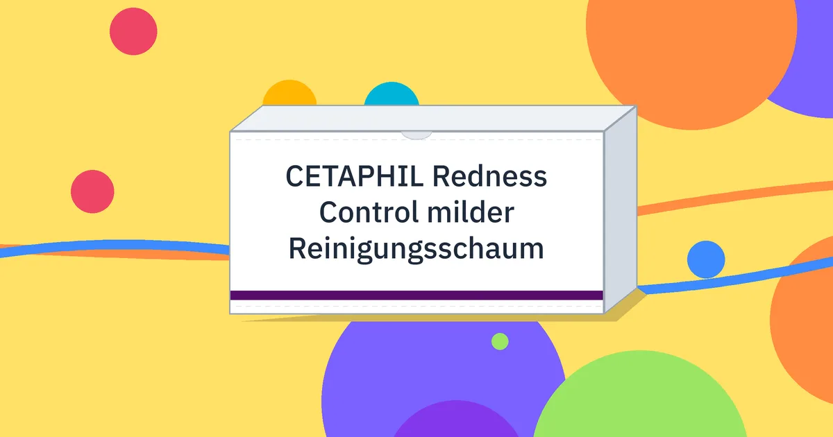 Symbolbild: Packung mit der Aufschrift CETAPHIL Redness Control milder Reinigungsschaum (PZN 12477575) – Verfügbarkeit und Bezug in Apotheken in Frankfurt am Main