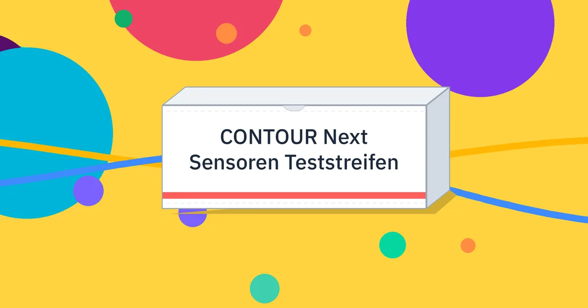 Symbolbild: Packung mit der Aufschrift CONTOUR Next Sensoren Teststreifen (PZN 09758158) – Verfügbarkeit und Bezug in Apotheken in Frankfurt am Main