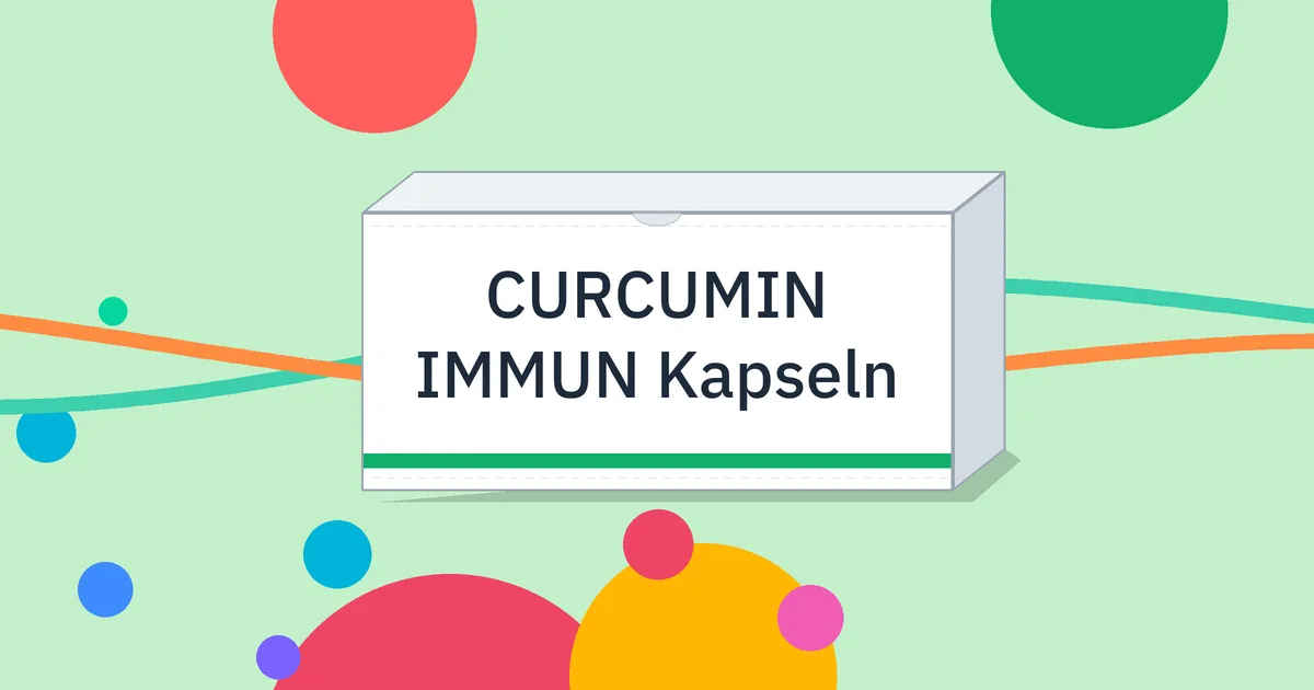 Symbolbild: Packung mit der Aufschrift CURCUMIN IMMUN Kapseln (PZN 11525556) – Verfügbarkeit und Bezug in Apotheken in Frankfurt am Main
