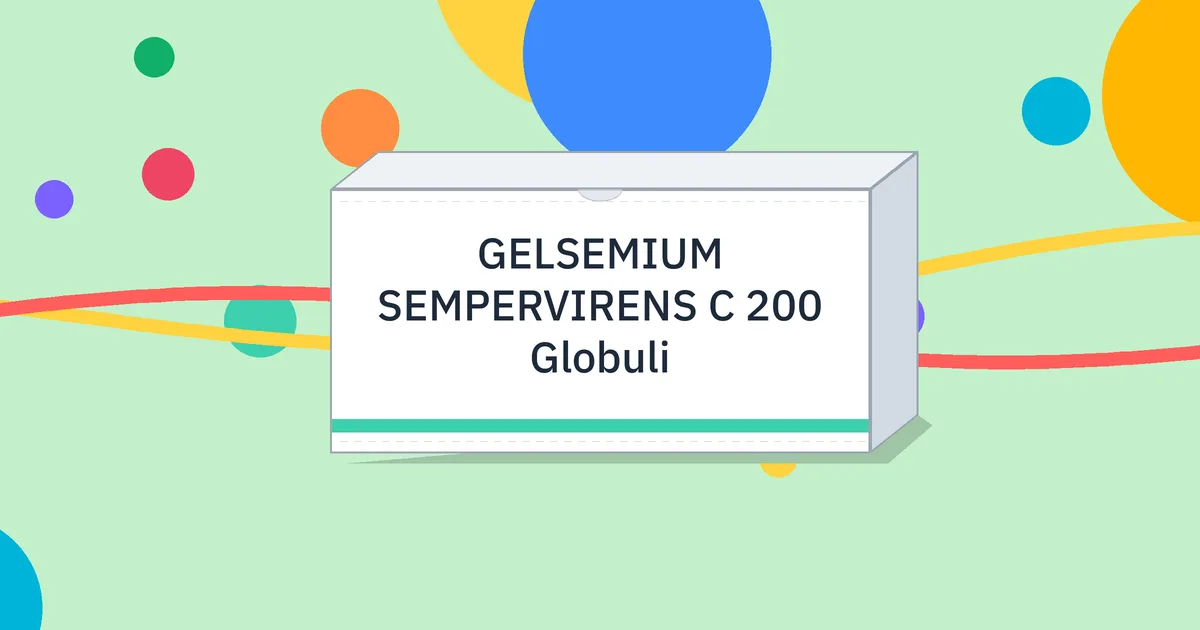 Symbolbild: Packung mit der Aufschrift GELSEMIUM SEMPERVIRENS C 200 Globuli (PZN 13361828) – Verfügbarkeit und Bezug in Apotheken in Frankfurt am Main