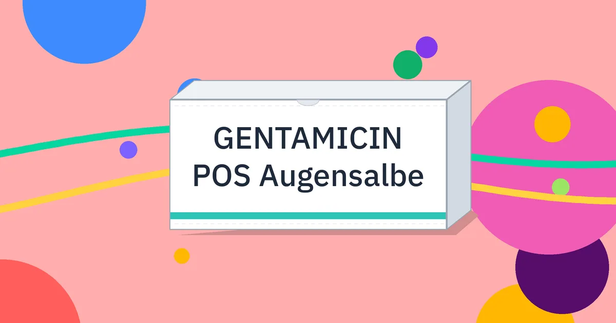 Symbolbild: Packung mit der Aufschrift GENTAMICIN POS Augensalbe (PZN 02498636) – Verfügbarkeit und Bezug in Apotheken in Frankfurt am Main