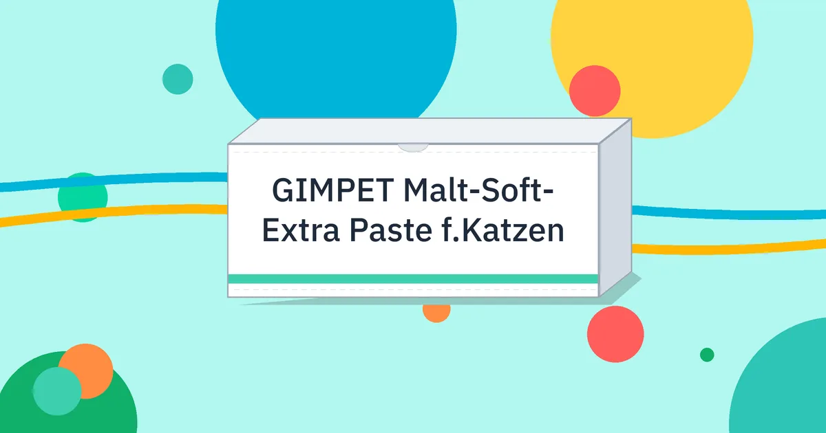Symbolbild: Packung mit der Aufschrift GIMPET Malt-Soft-Extra Paste f.Katzen (PZN 04002355) – Verfügbarkeit und Bezug in Apotheken in Frankfurt am Main